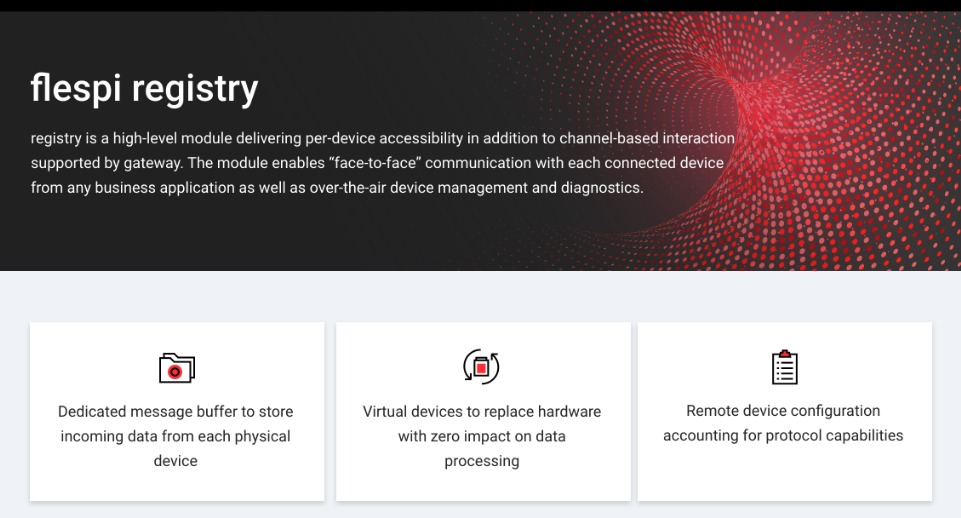 Intro to Registry module - high-level devices communication tool