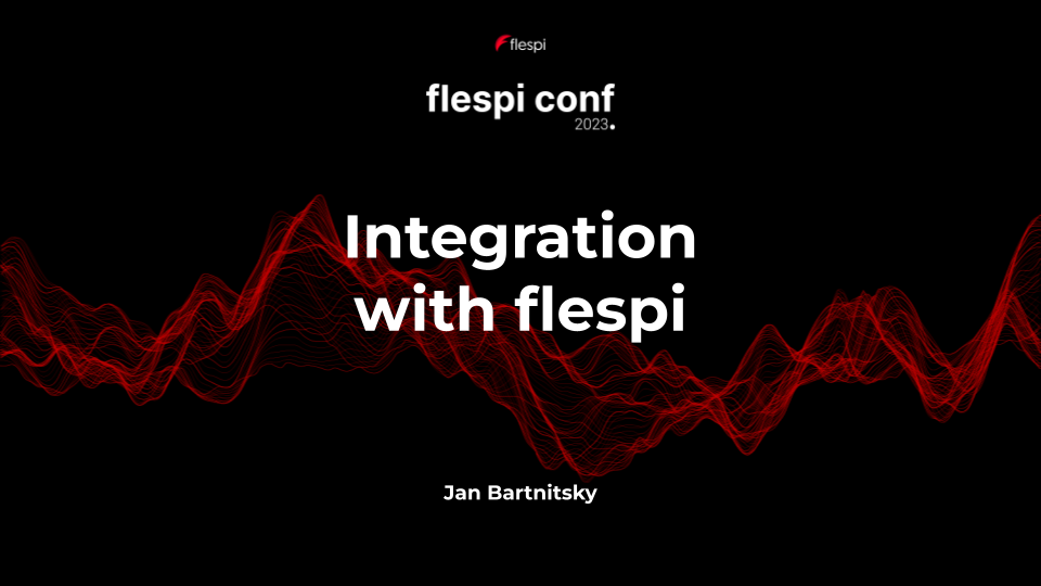 [flespi conf 2023] Integration with flespi