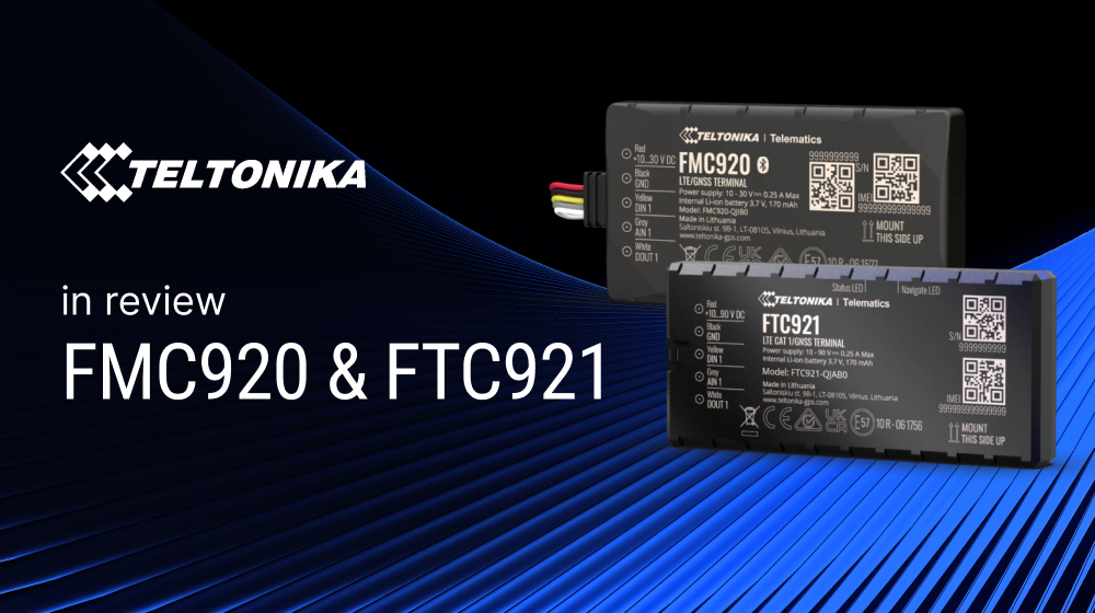 Teltonika FMC920 & FTC921: side-by-side test
